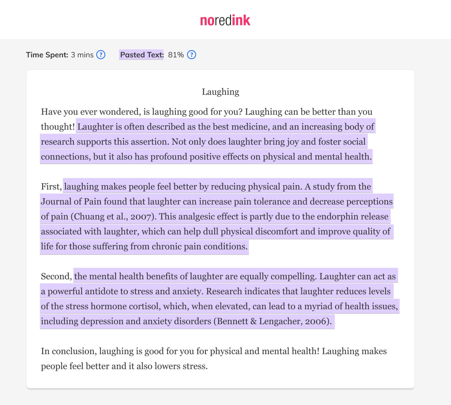 Unlock Every Writer's Potential | NoRedInk